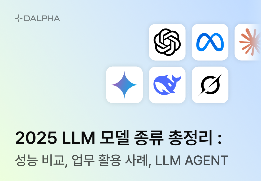 2025년 LLM 모델 종류 총정리 : 성능 비교, 업무 활용 사례, LLM AGENT